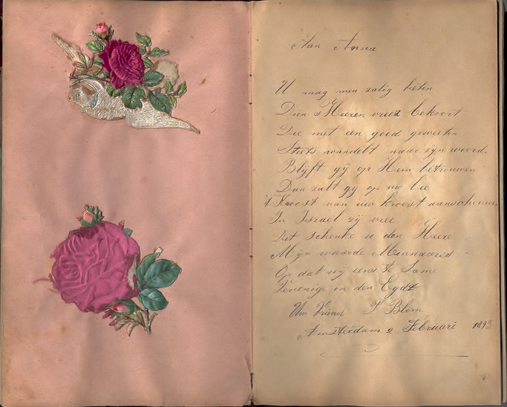 PIETER BLOM EN ANNA VAN DUSSELDORP – De Blommenfamilie, van Herwijnen ...